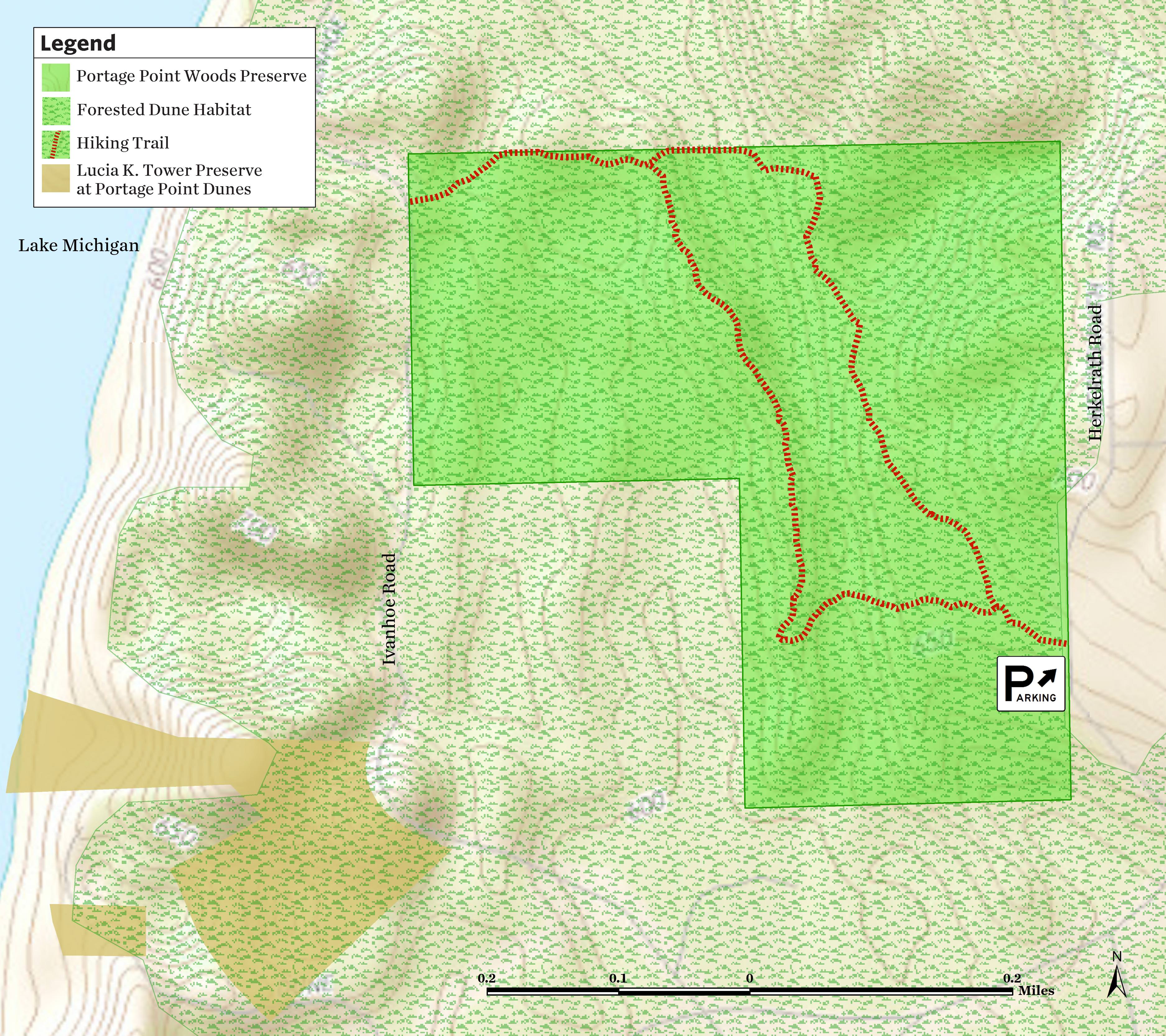 Portage Point Woods Preserve | The Nature Conservancy in MI